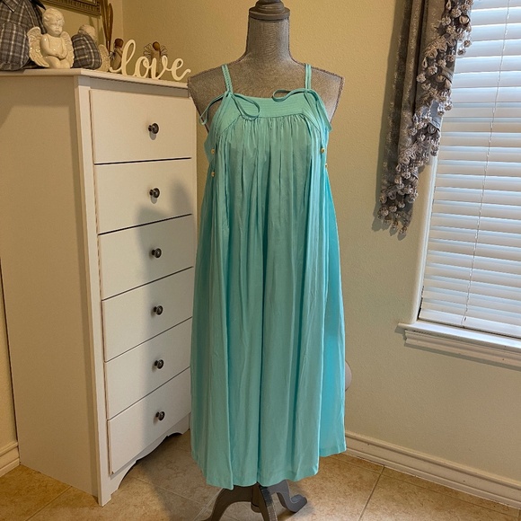 Trina Turk | Dresses | Trina Turk Dress In Teal Size Small Nwt | Poshmark